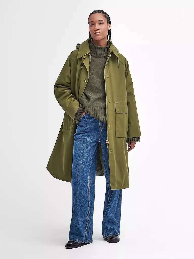 Long barbour coat store